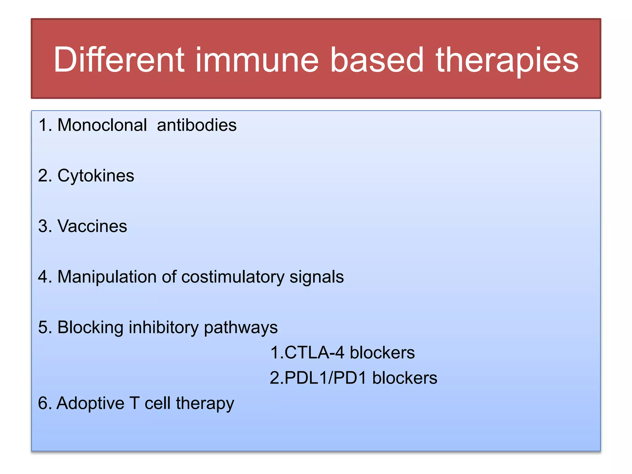 Cancer immunotherapy | PPT