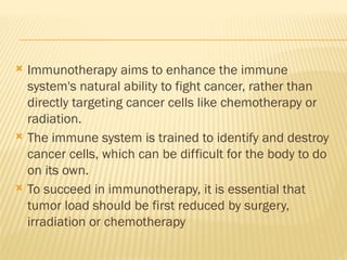 Cancer immunotherapy,cancer biology,.pptx