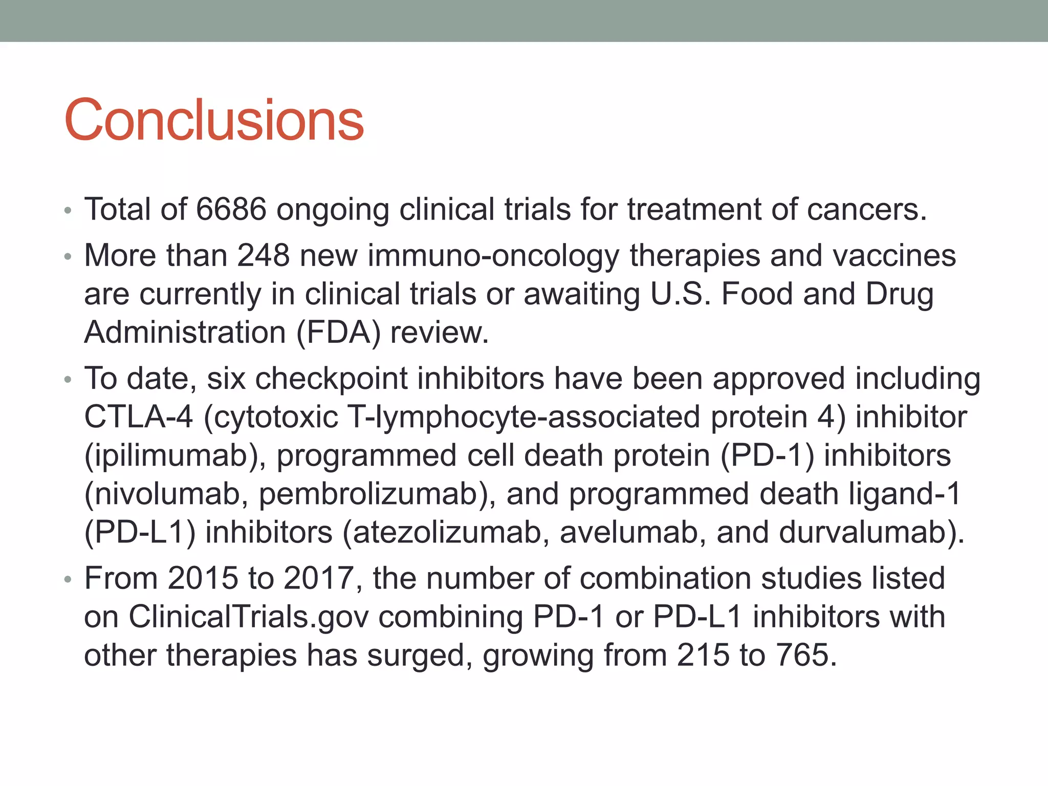 Cancer immunotherapy slideshare | PPTX