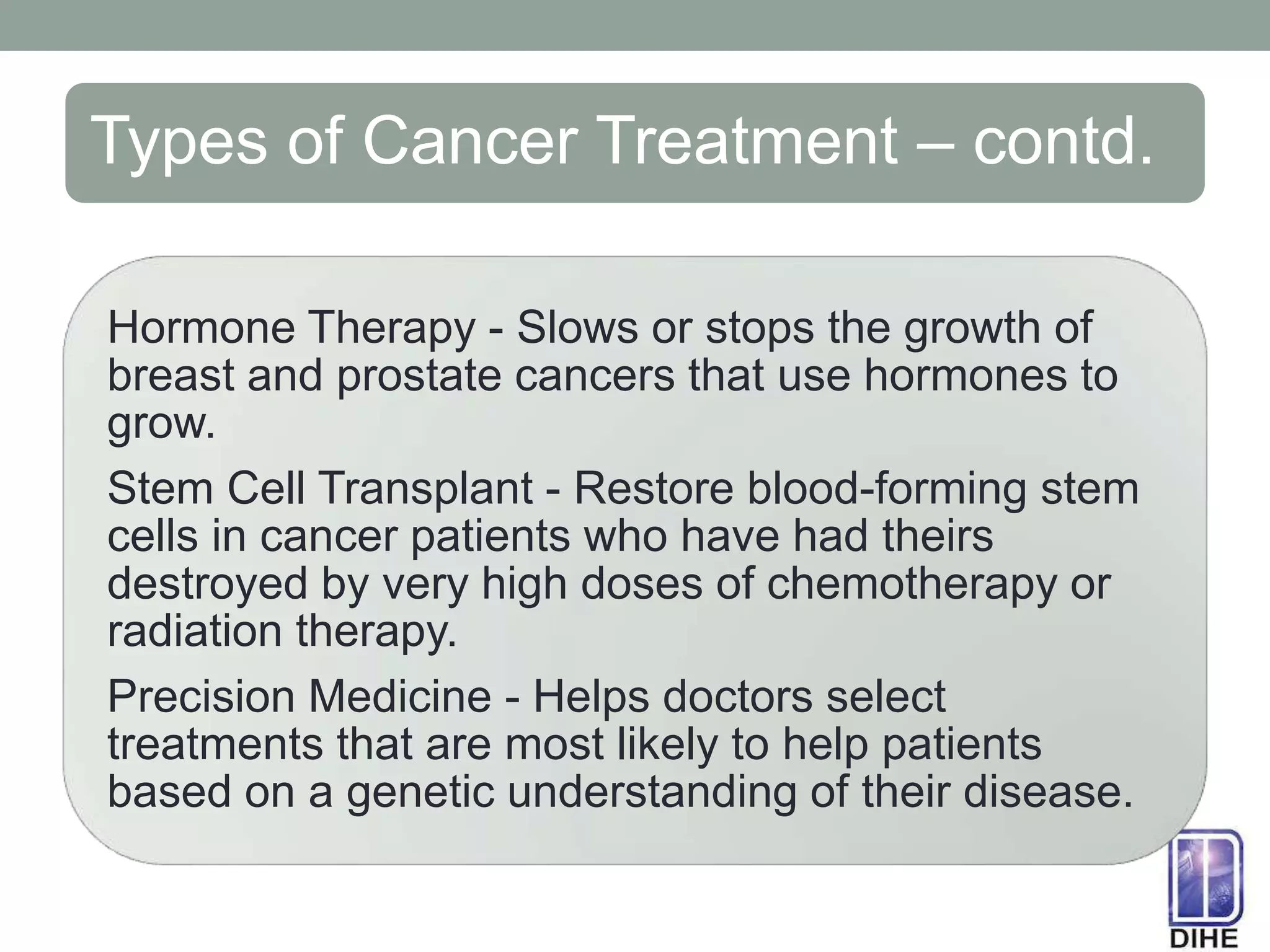 Cancer immunotherapy slideshare | PPTX