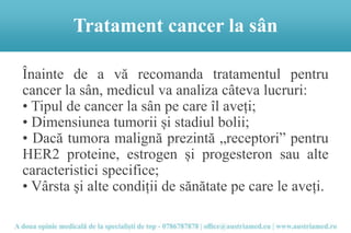 Cancer la san - ce este, diagnostic, tratament | PPT