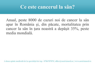 Cancer la san - ce este, diagnostic, tratament | PPT