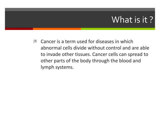Cancer leukemia | PPT