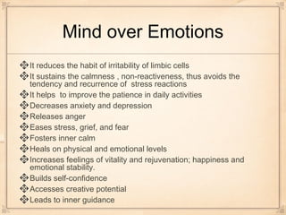 Cancer and Meditation | PPT