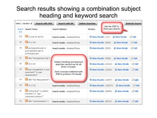 CINAHL Advanced Search Techniques | PPT