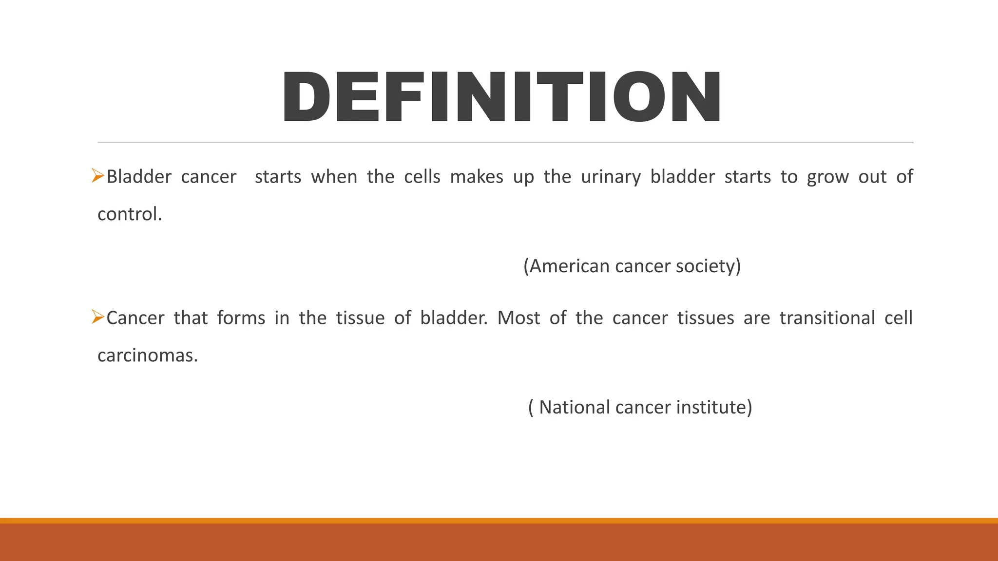 Cancer of bladder | PPTX
