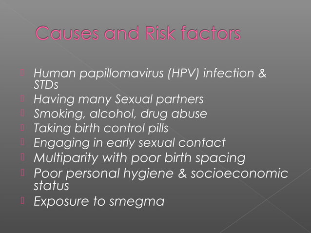 Cancer Of Cervix Ppt Cancer Diseases And Conditions