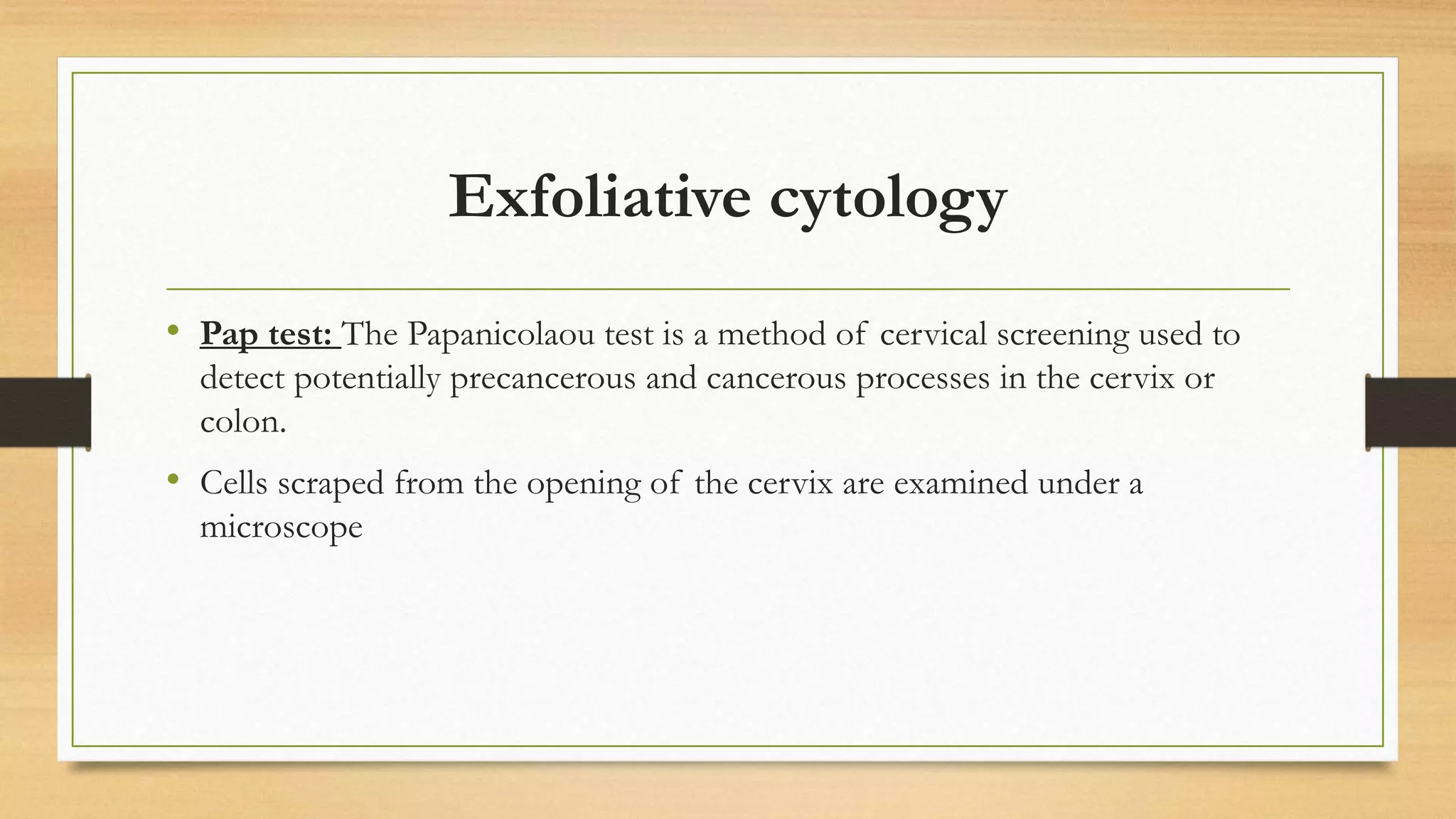 Cancer of cervix and its management | PPTX