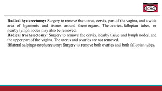 CANCER OF CERVIX TREATMENT AND PATIENT CENTERED CARE.pptx