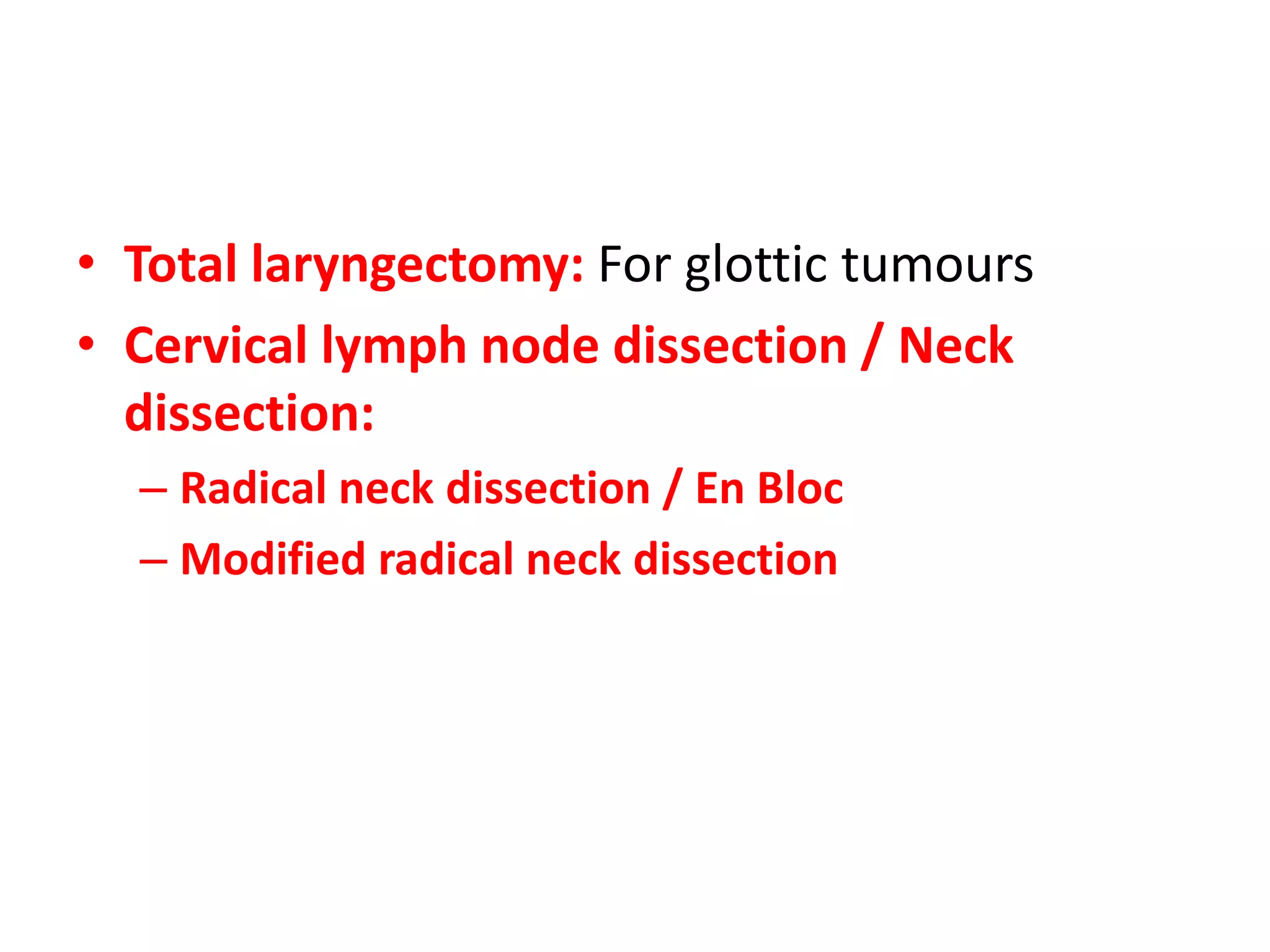 Cancer of larynx | PPTX