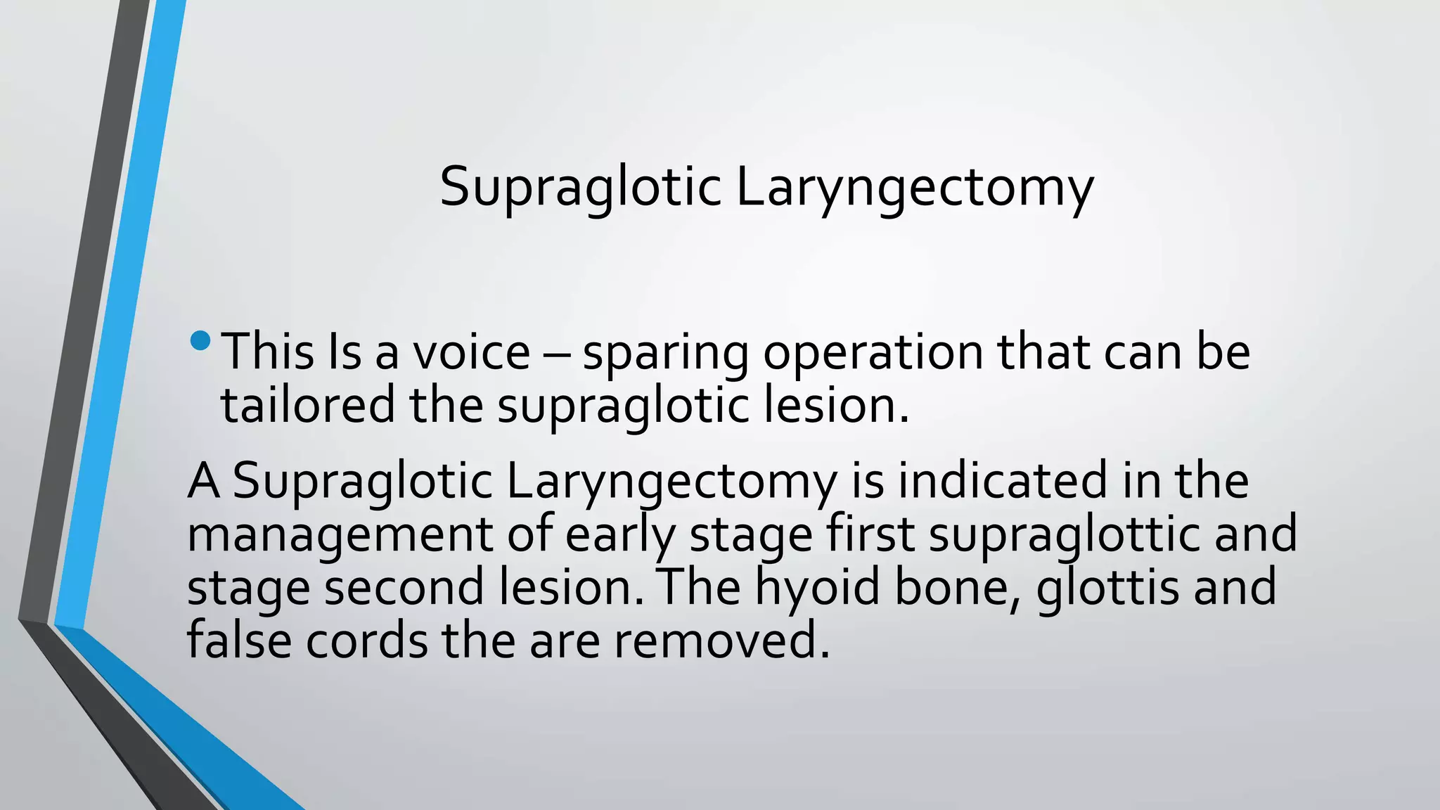 Cancer of larynx | PPTX
