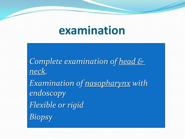 Cancer of the nasopharynx | PPT
