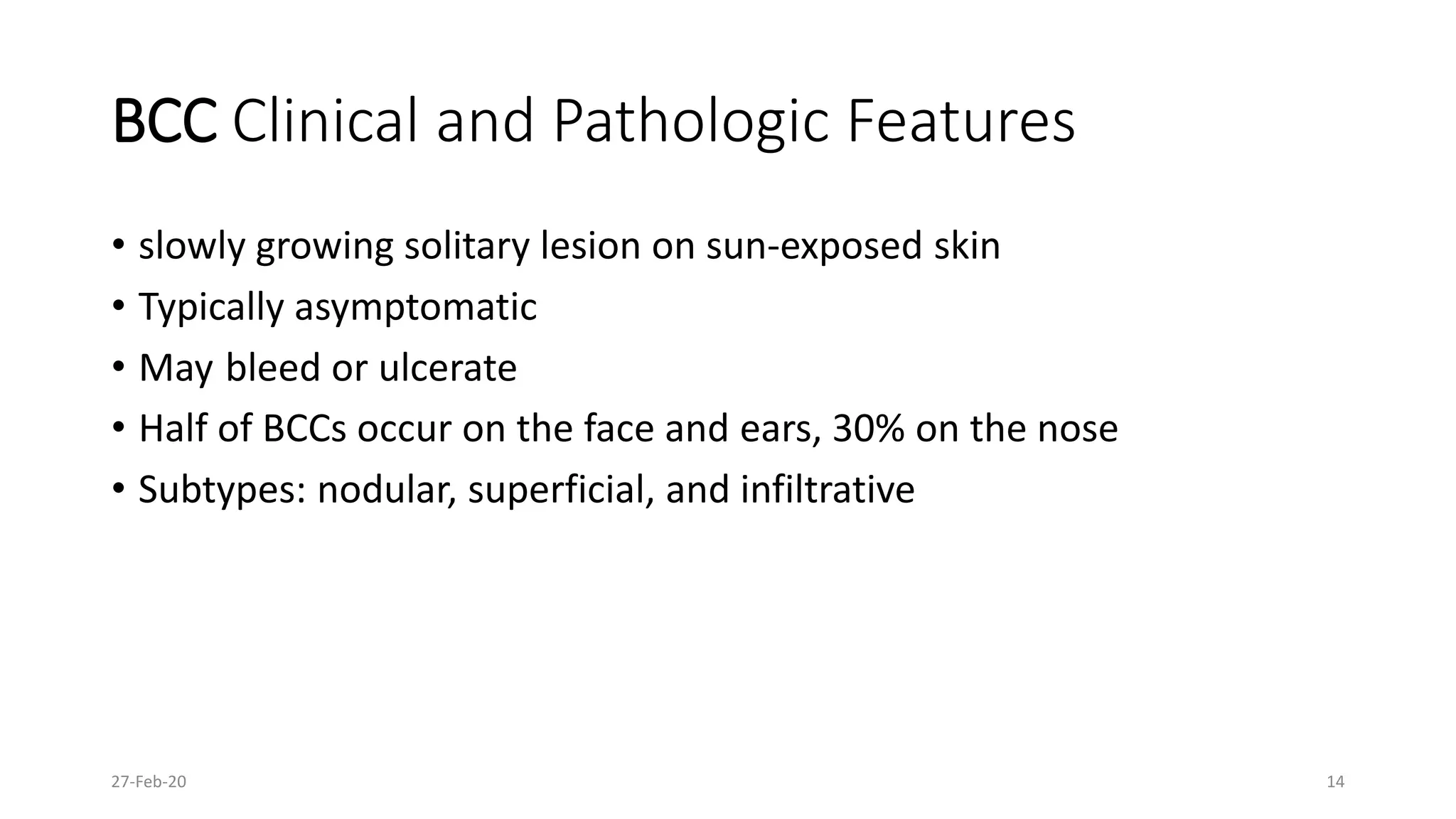 Cancer of the skin | PPTX