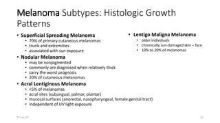 Cancer of the skin | PPTX