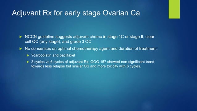 Cancer Ovarian Pptx