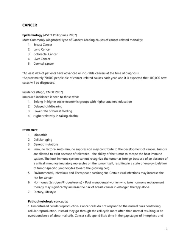 CANCER (Overview).docx