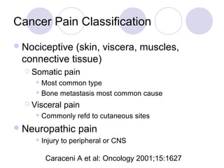 Cancer pain management | PPT