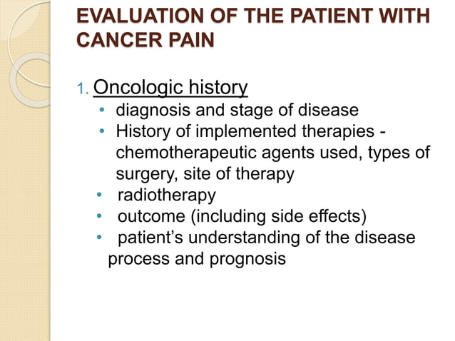 Cancer pain managment | PPT