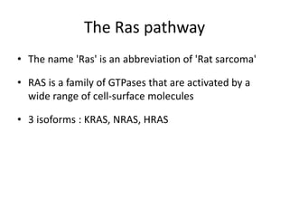 Cancer Pathways | PPTX