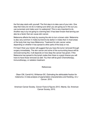 Cancer patient information | DOCX