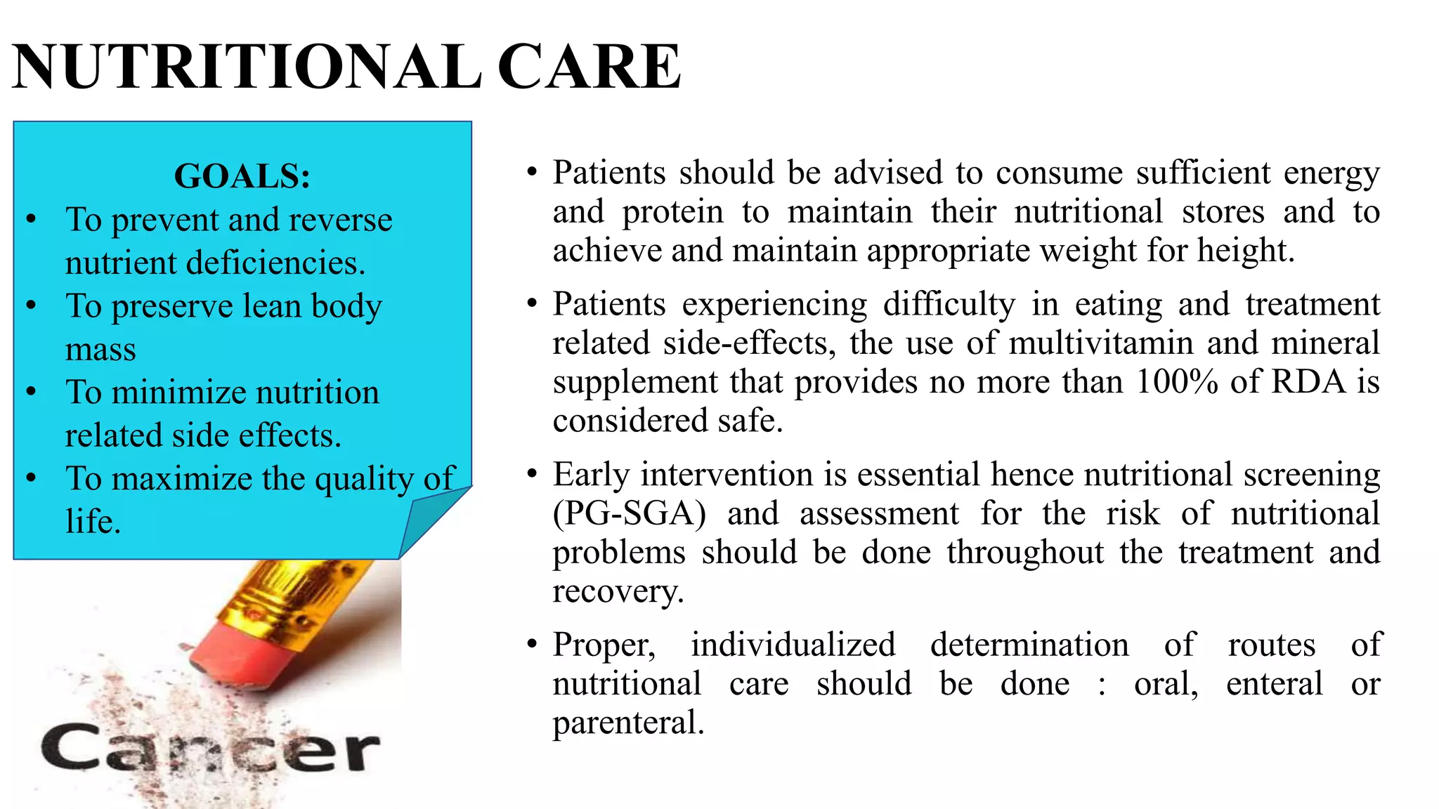 Overview and Management of Cancer | PPTX