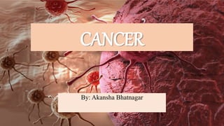 Overview and Management of Cancer | PPTX