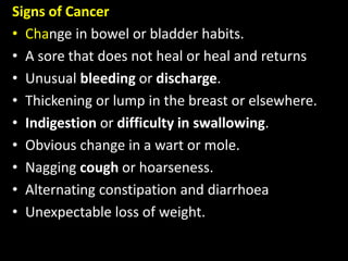 CANCER PPT.pptx | Cancer | Diseases and Conditions