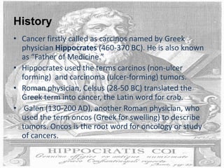 Cancer therapy via vaccine | PPTX