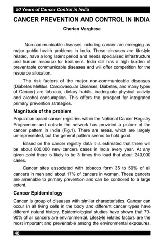 Cancer Prevention And Control In India.pdf
