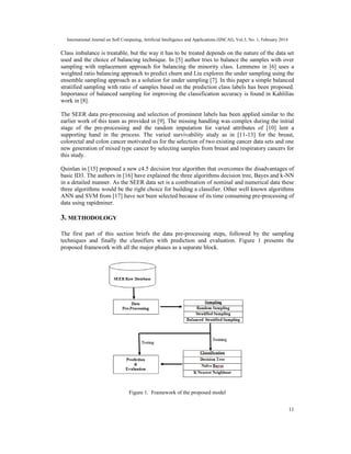 Cancer prognosis prediction using balanced stratified sampling | PDF