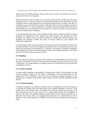 Cancer prognosis prediction using balanced stratified sampling | PDF