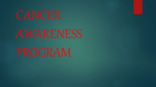 CANCER PROGRAM.pptx