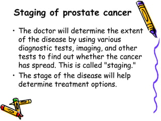 Cancer of Prostate gland (Prostate Hyperplasia) | PPT