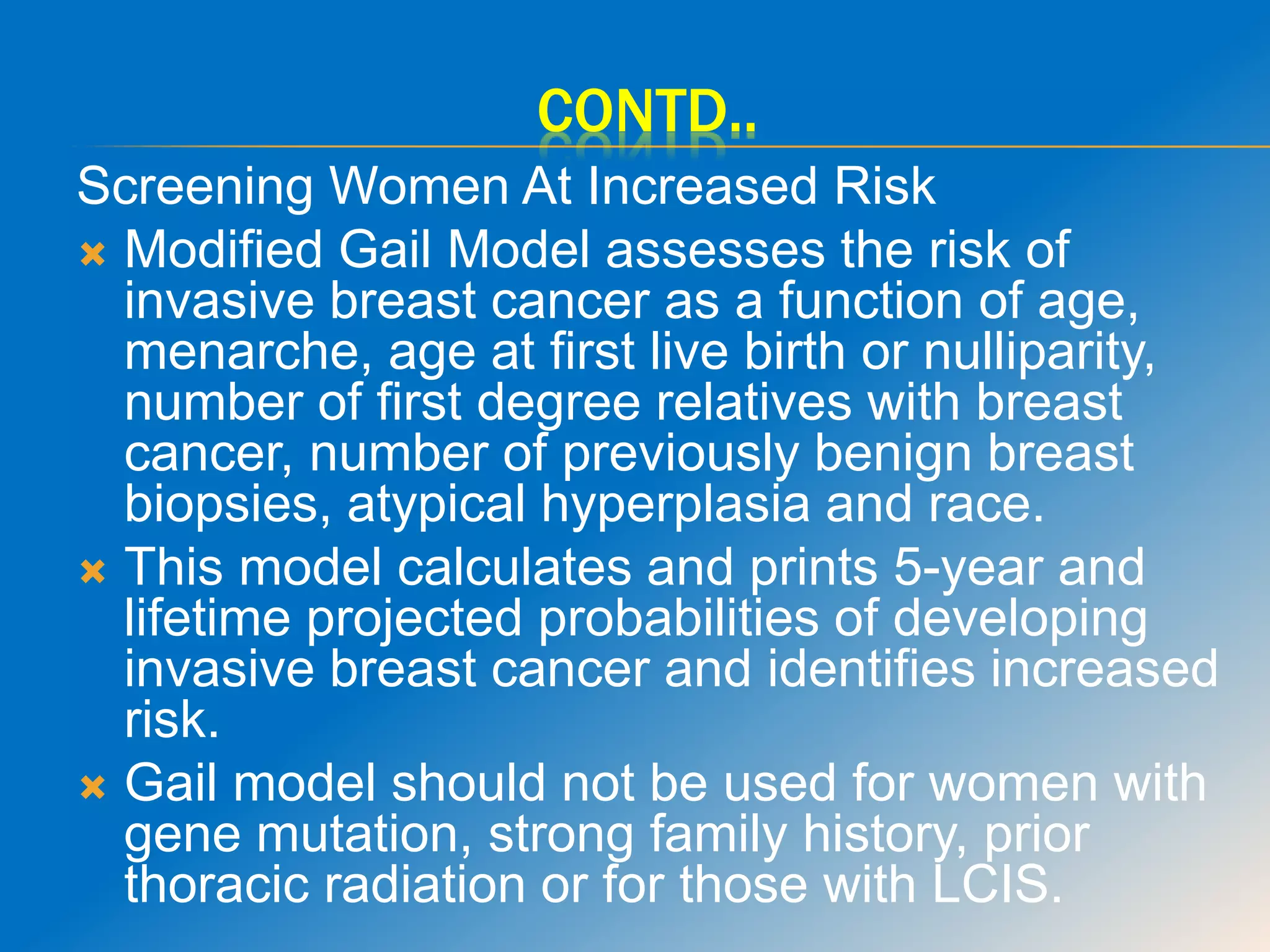 Cancer Screening | PPTX