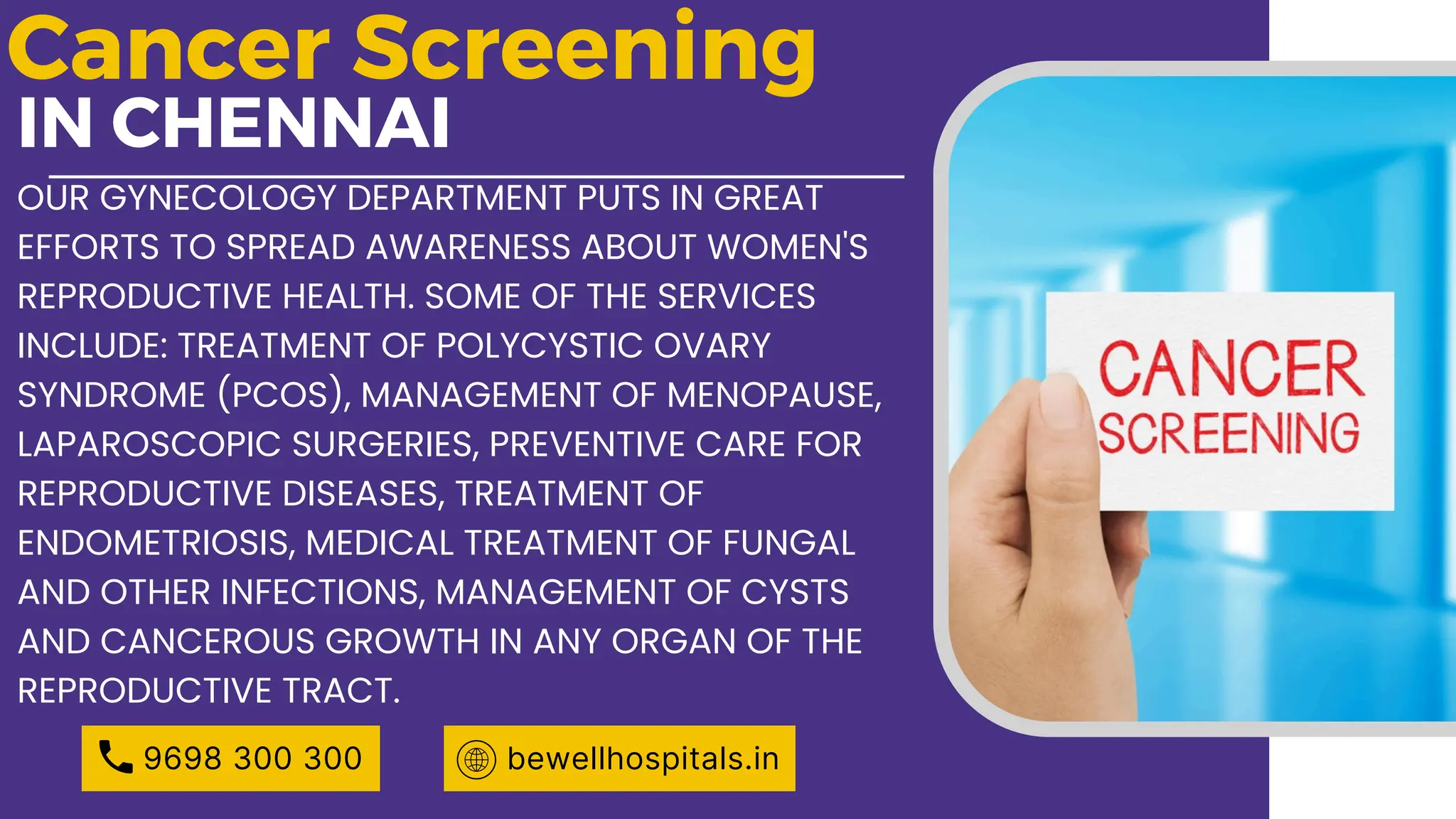 Cancer Screening Chennai.pdf . | PDF
