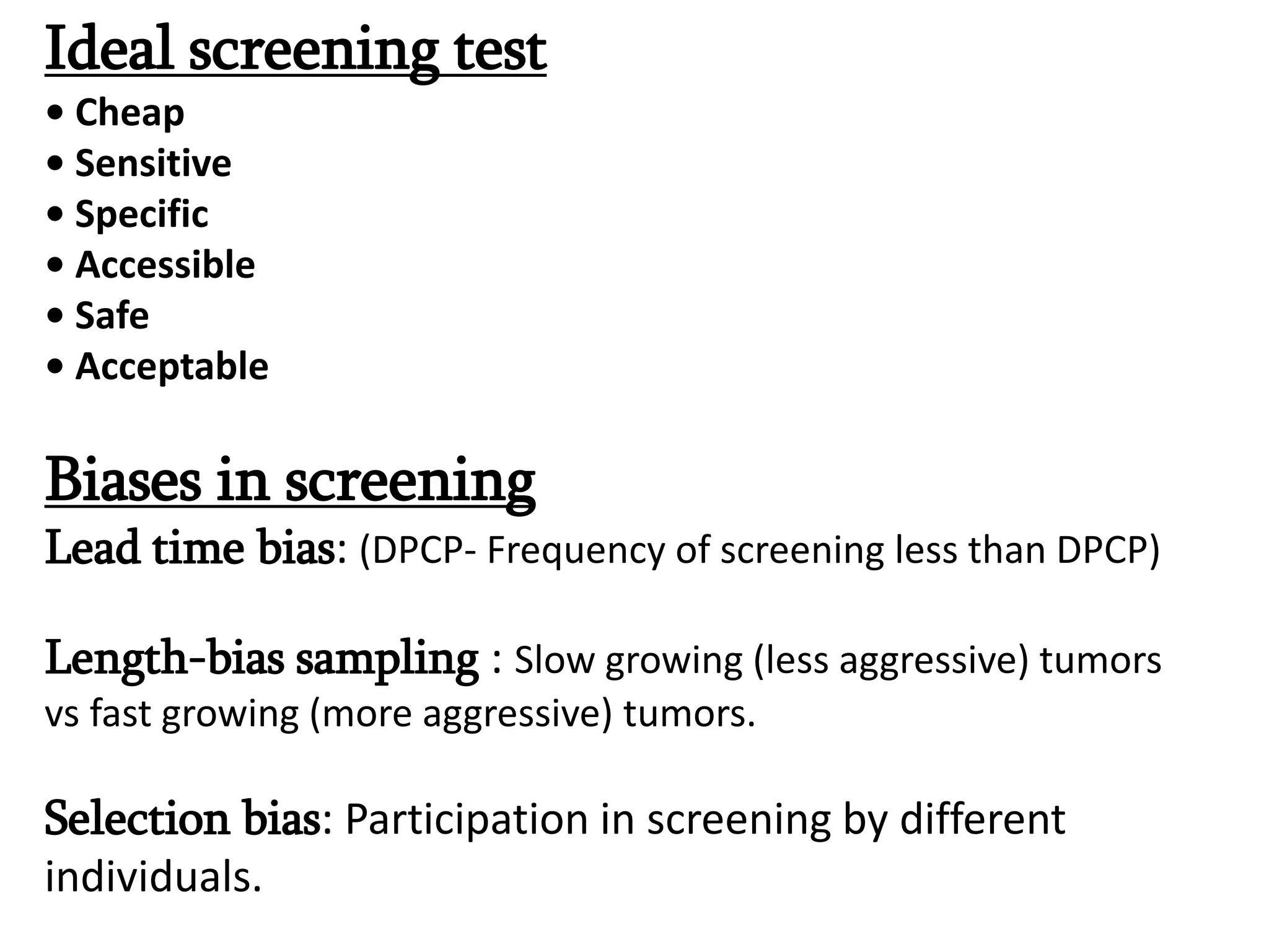 Cancer screening ppt. | PPTX