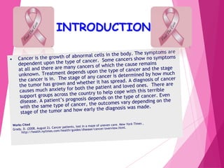 Cancer slides | PPTX