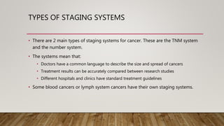Cancer staging | PPTX