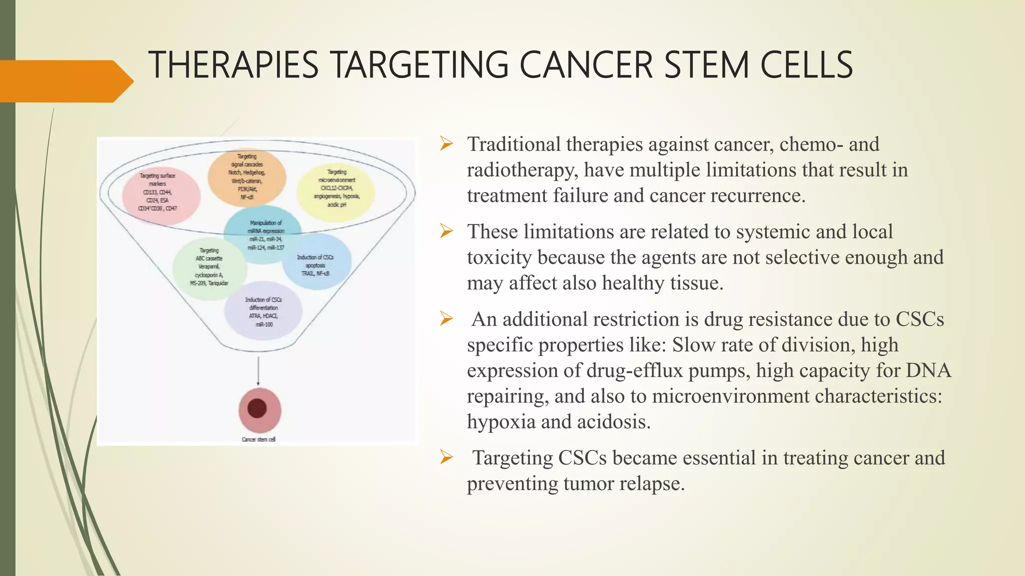 Cancer stem cells | PPTX