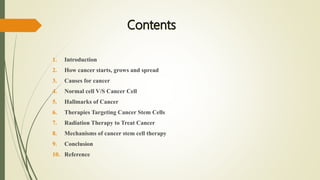 Cancer stem cells | PPTX
