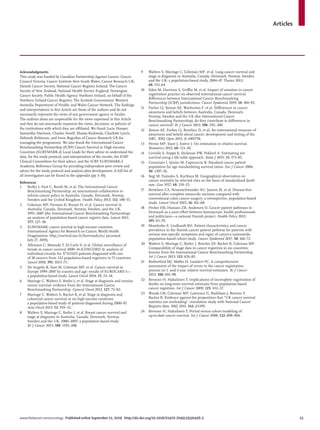 Cancer survival mortality_and_incidence_7_countries_1568689974 | PDF ...