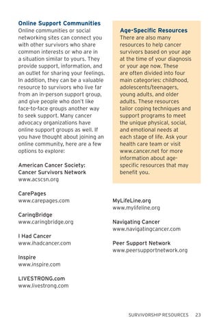 Cancer survivorship | PDF