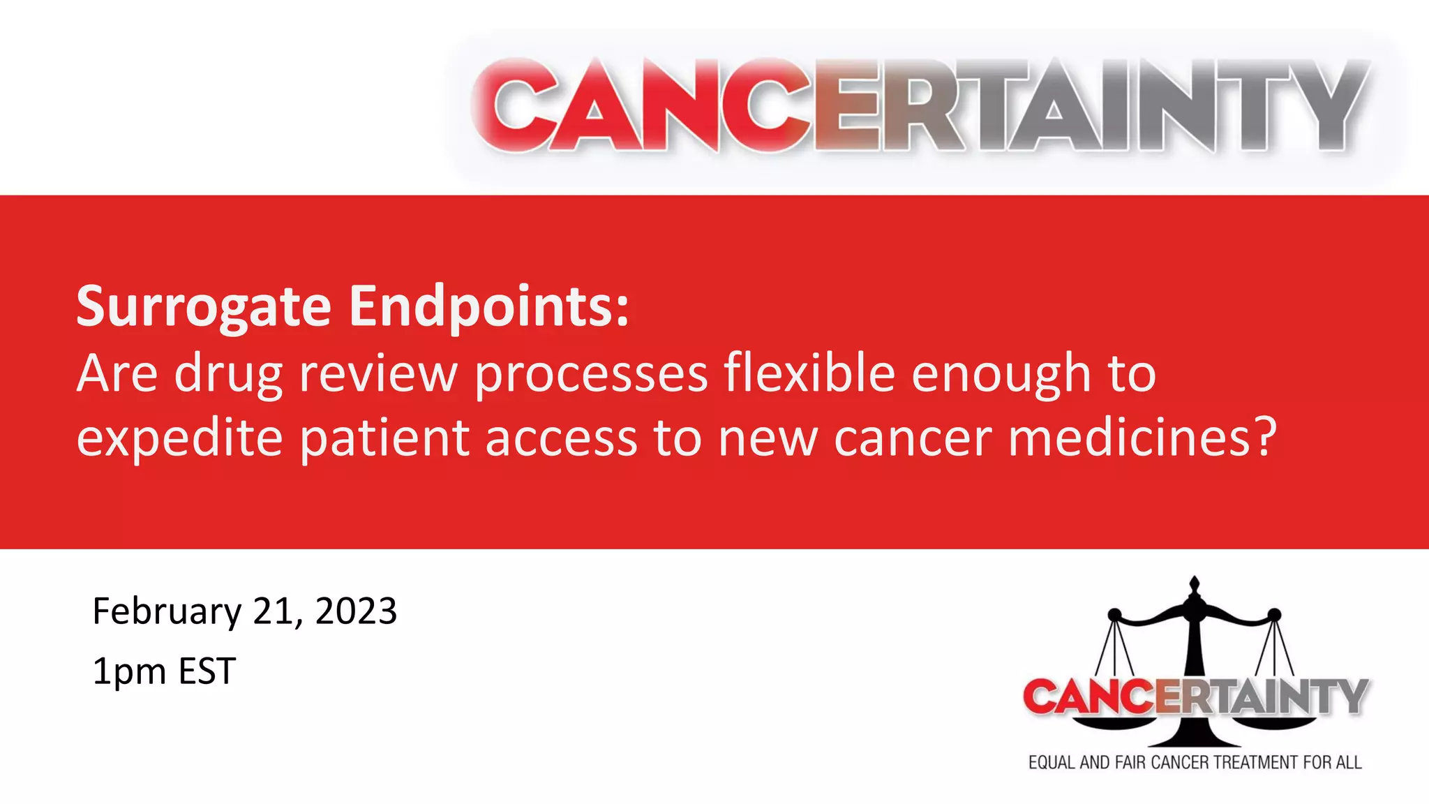 Surrogate Endpoints: Are drug review processes flexible enough to ...