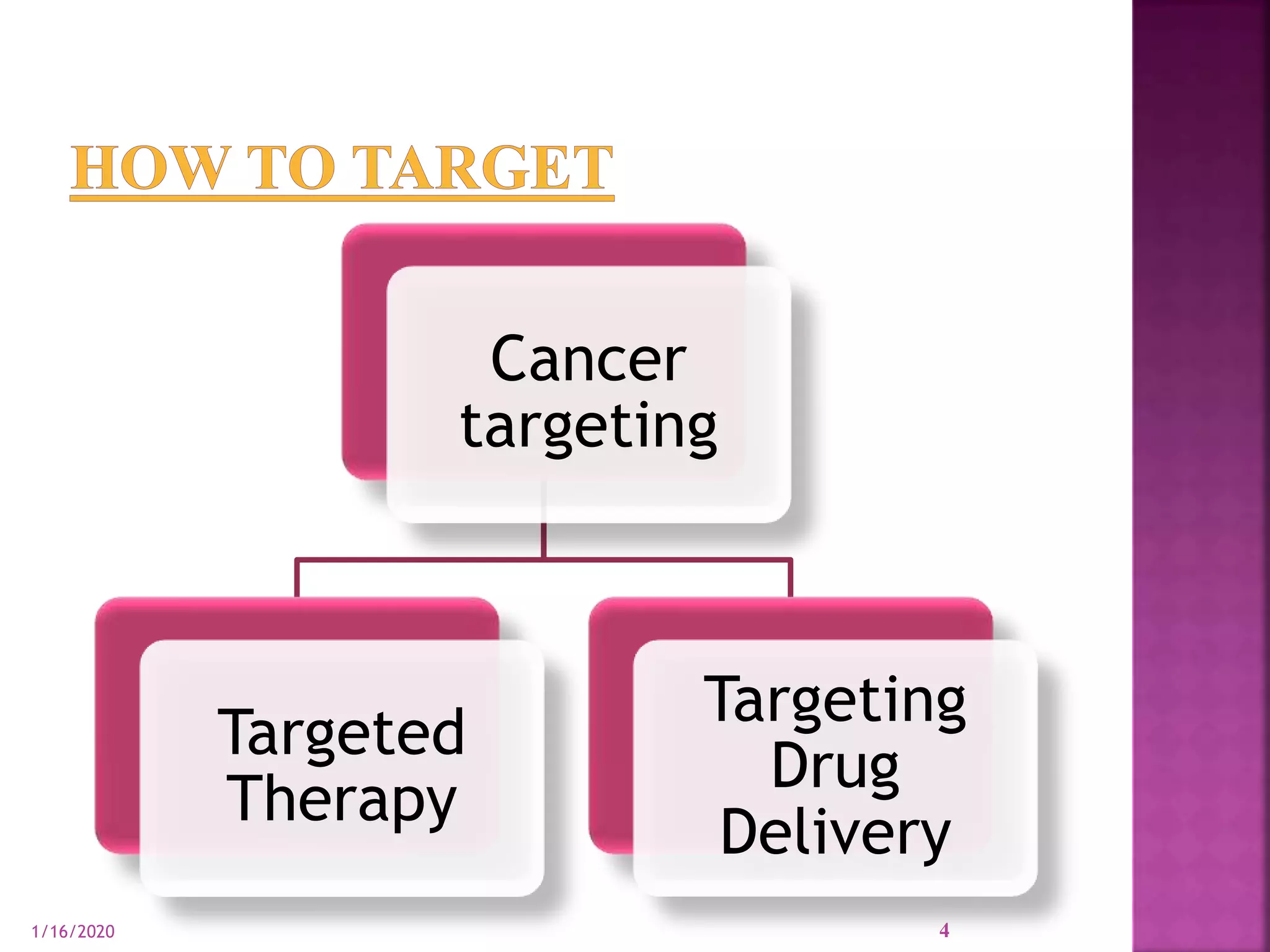 Cancer Targetting Drug Delivery System | PPTX