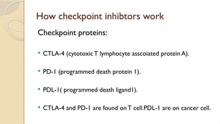 CANCER THERAPY WITH IMMUNE CHECKPOINT INHIBITORS.pptx