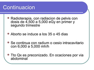 Cancer y embarazo | PPT