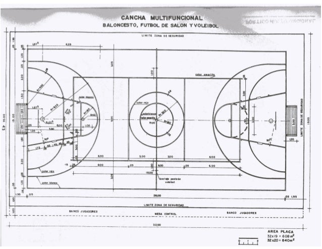 Cancha multifuncional
