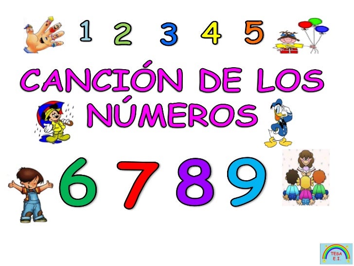 Canción de los numeros