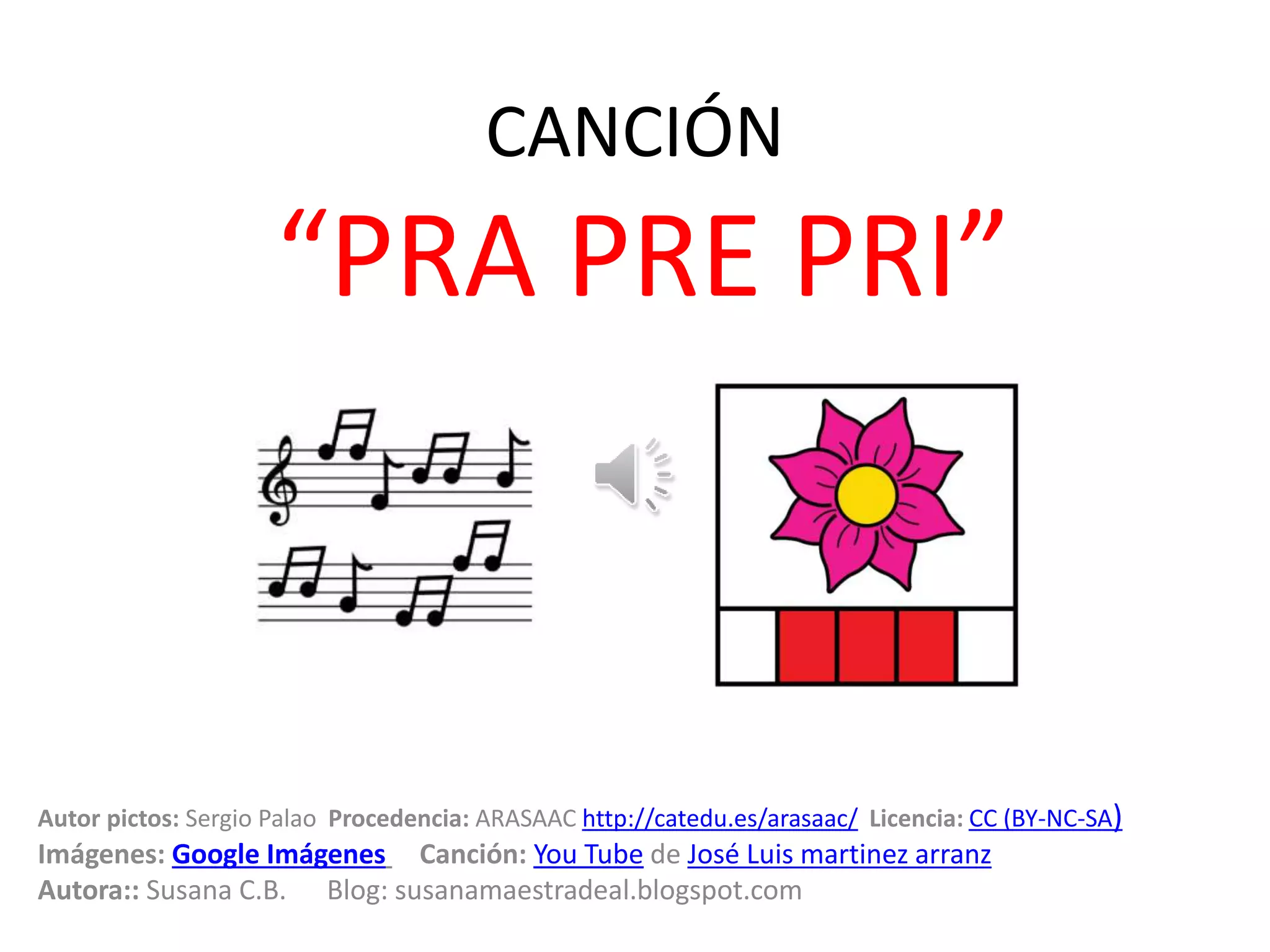 Canción pra pre_pri | PPT