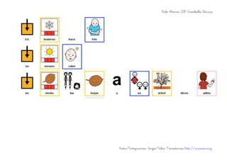 Canción" Las estaciones" con pictogramas de ARASAAC. | PDF